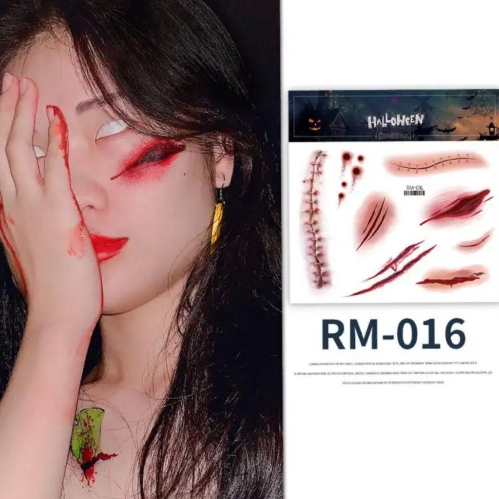 The Halloween Scar Sticker Pack – MAWD