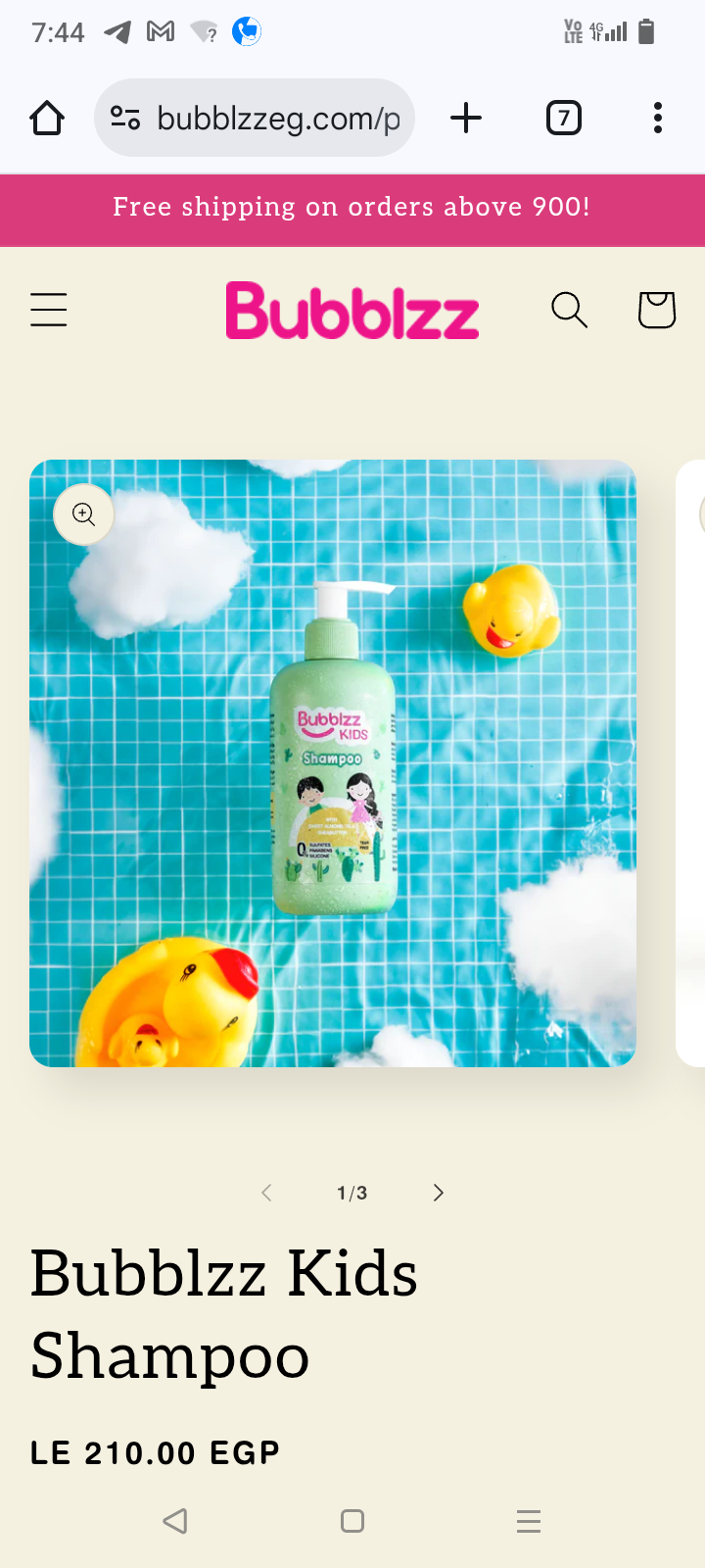 Bubblzz Kids Shampoo LE210 – MAWD